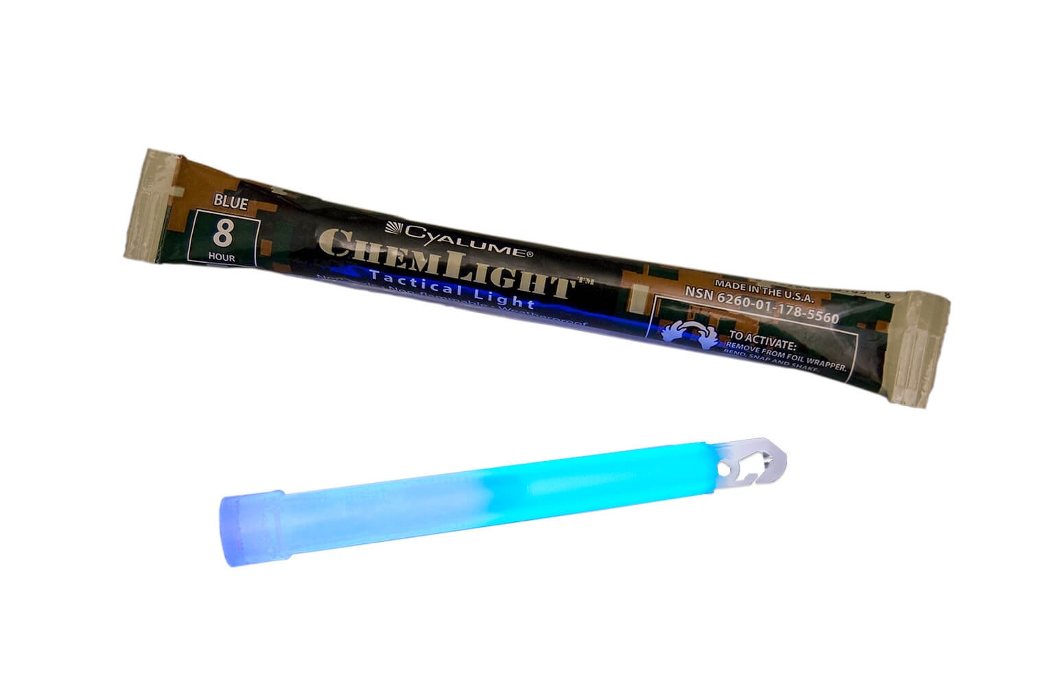 Military Light Sticks: 6 Inch Cyalume ChemLights