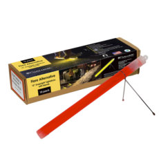 10 Inch Red Emergency Light Stick w/ Stand (Case of 40) | Cyalume ...